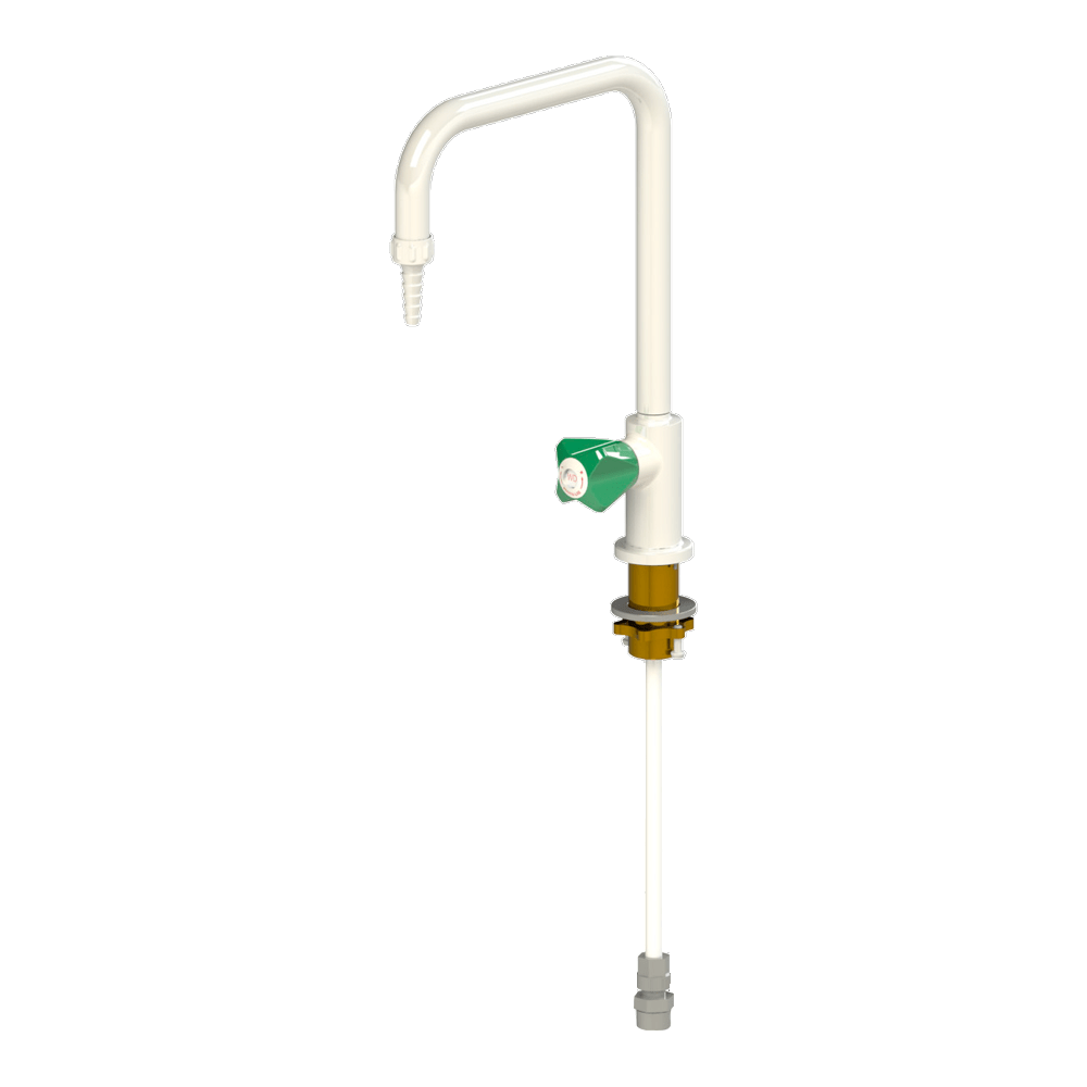 Bench Mounted Fitting With Swivel Spout With Plastic Inner Tube Broen Toplabexpress